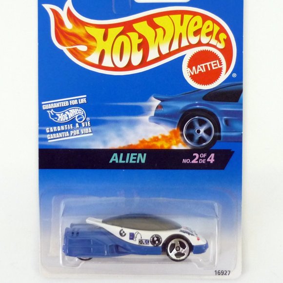 Mattel | Toys | Hot Wheels Alien Spy Print Series 2 Of 4 Blue Diecast ...